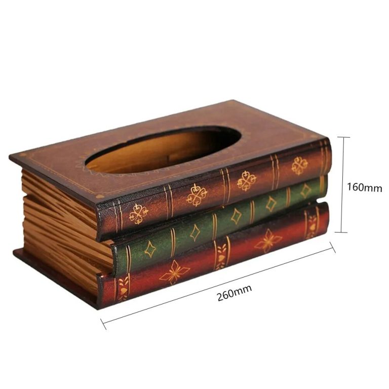 Vintage Book Tissue Box | Free Shipping!